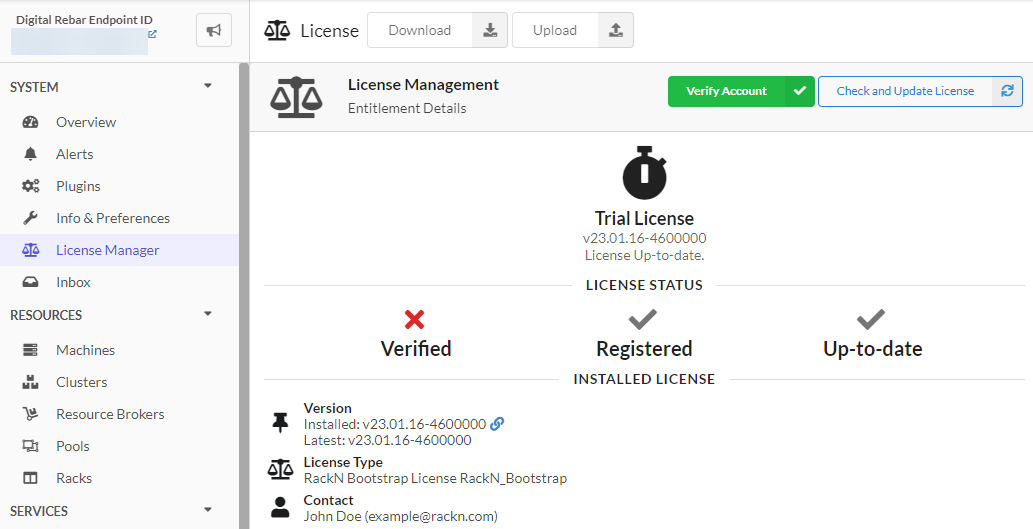 License Management - Documentation